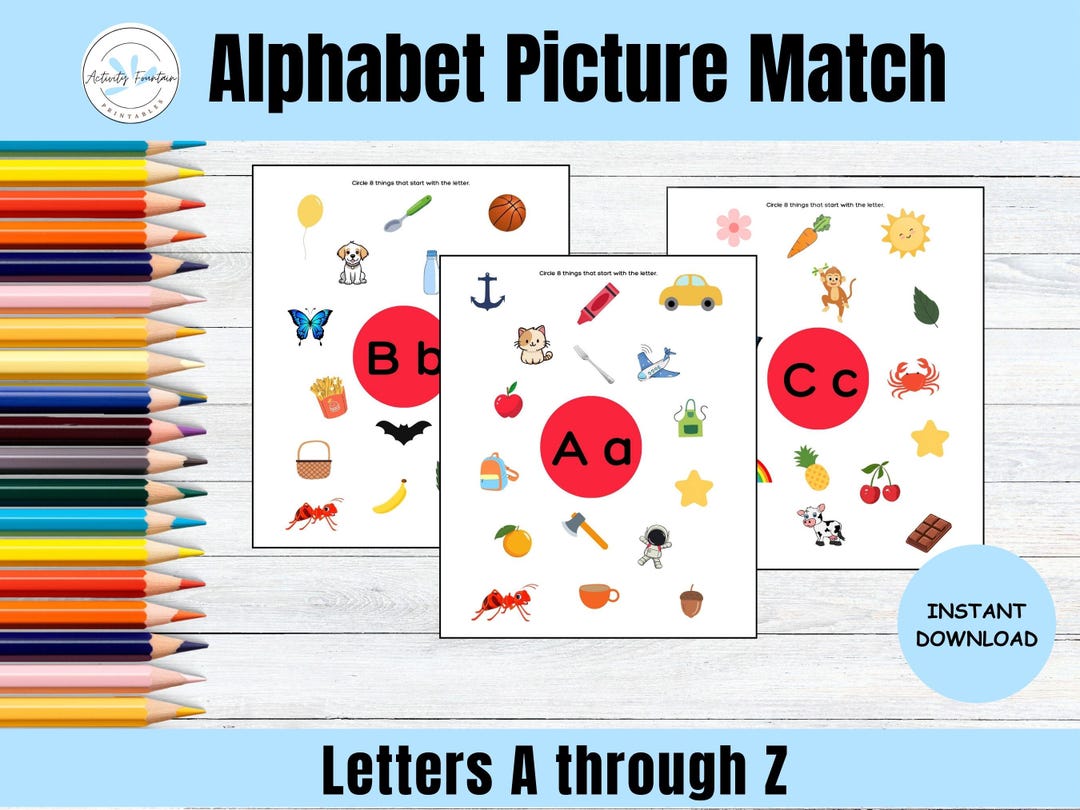 Printable Alphabet Worksheets Practice Sheets for Kids Kindergarten ...