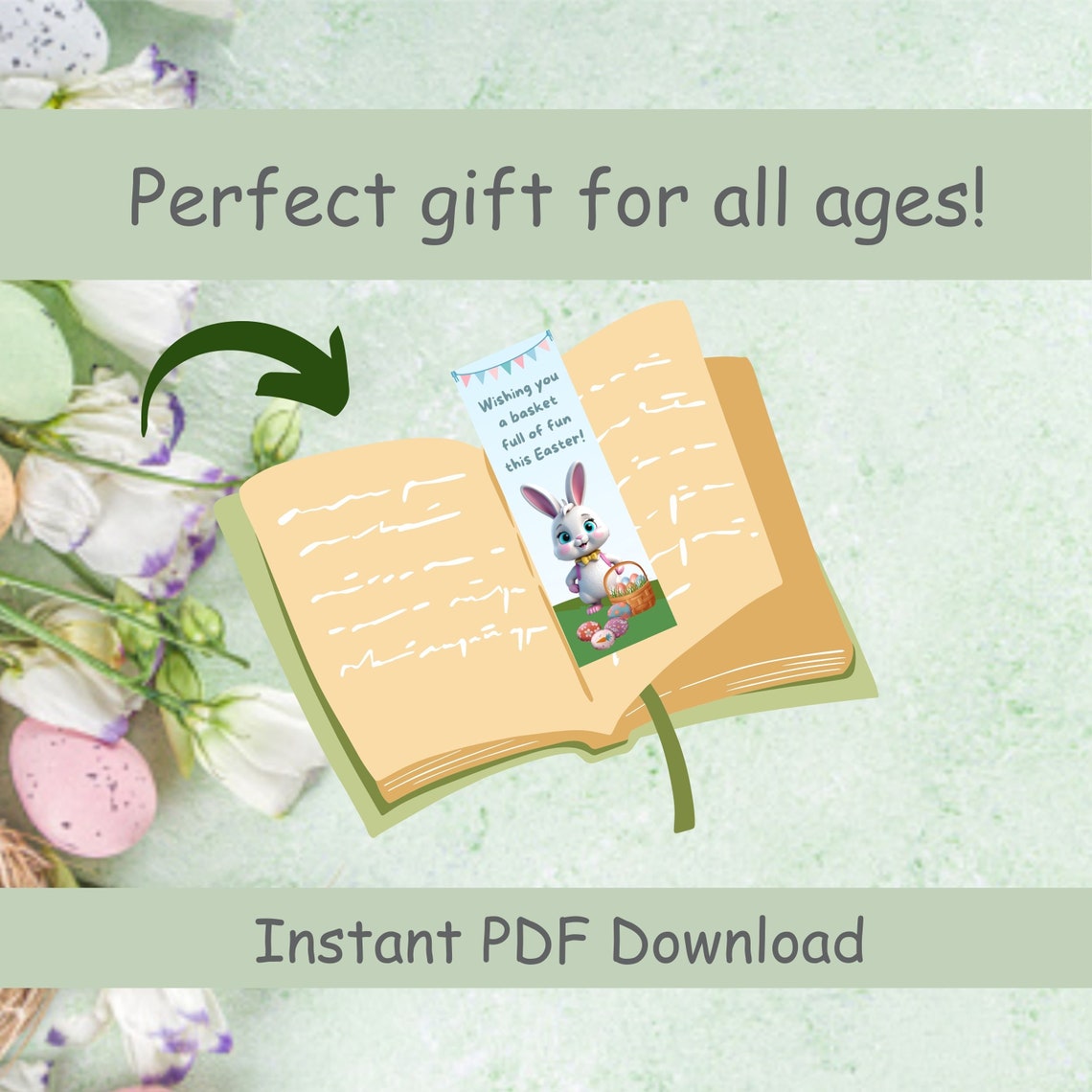 Easter Bookmarks for Kids to Color & Gift | Cute Pictures and Messages ...