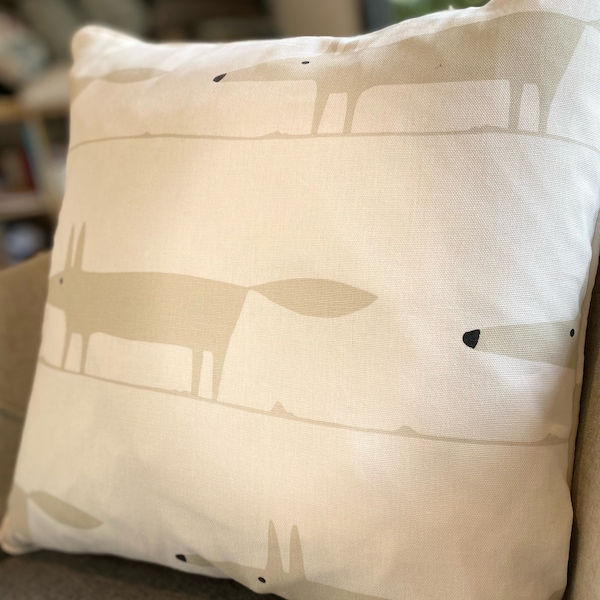 Scion Mr Fox Cushion - Etsy UK