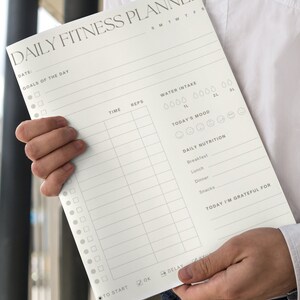 Workout Planner Digital, Fitness Planner Digital, Digital Planner ...