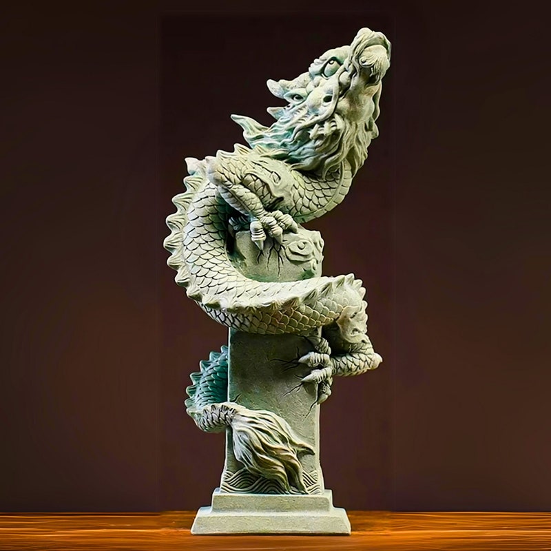 Dragon Statue - Etsy