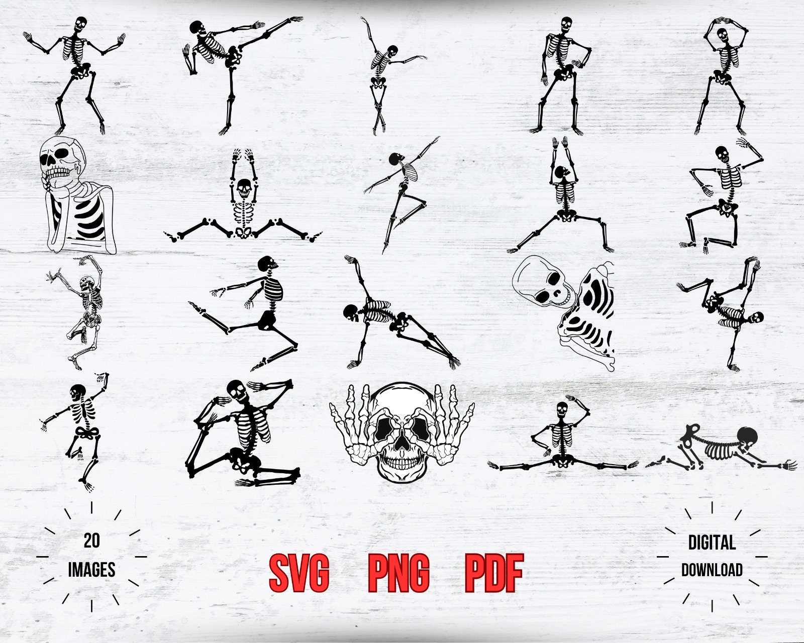 Halloween Skeleton Svg, Kicking Skeleton, Shirt Halloween, Dancing ...