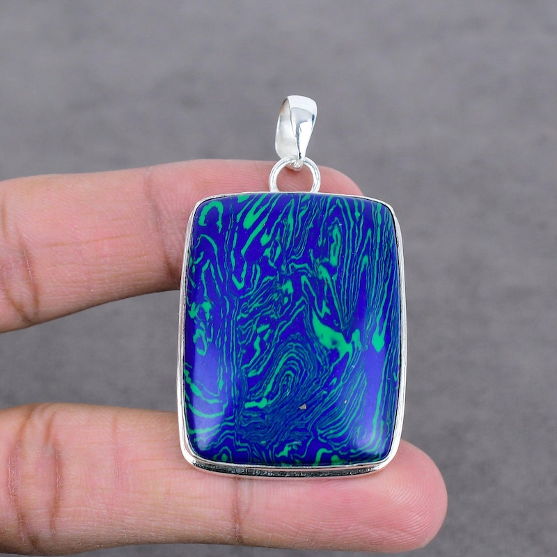 Azurite Jewelry - Etsy