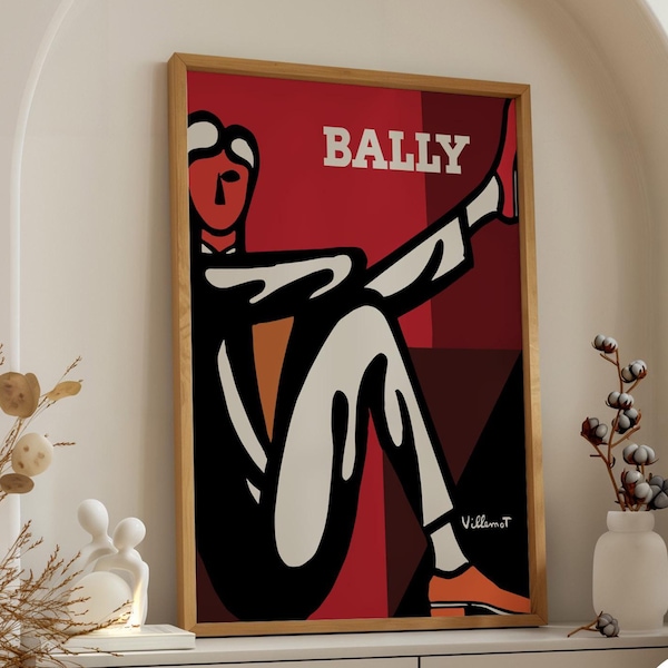 Bally Poster - Etsy