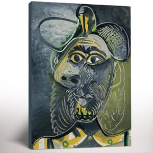 Pablo Picasso Museum Gallery Exhibition Vintage Wall Art Home Decor ...