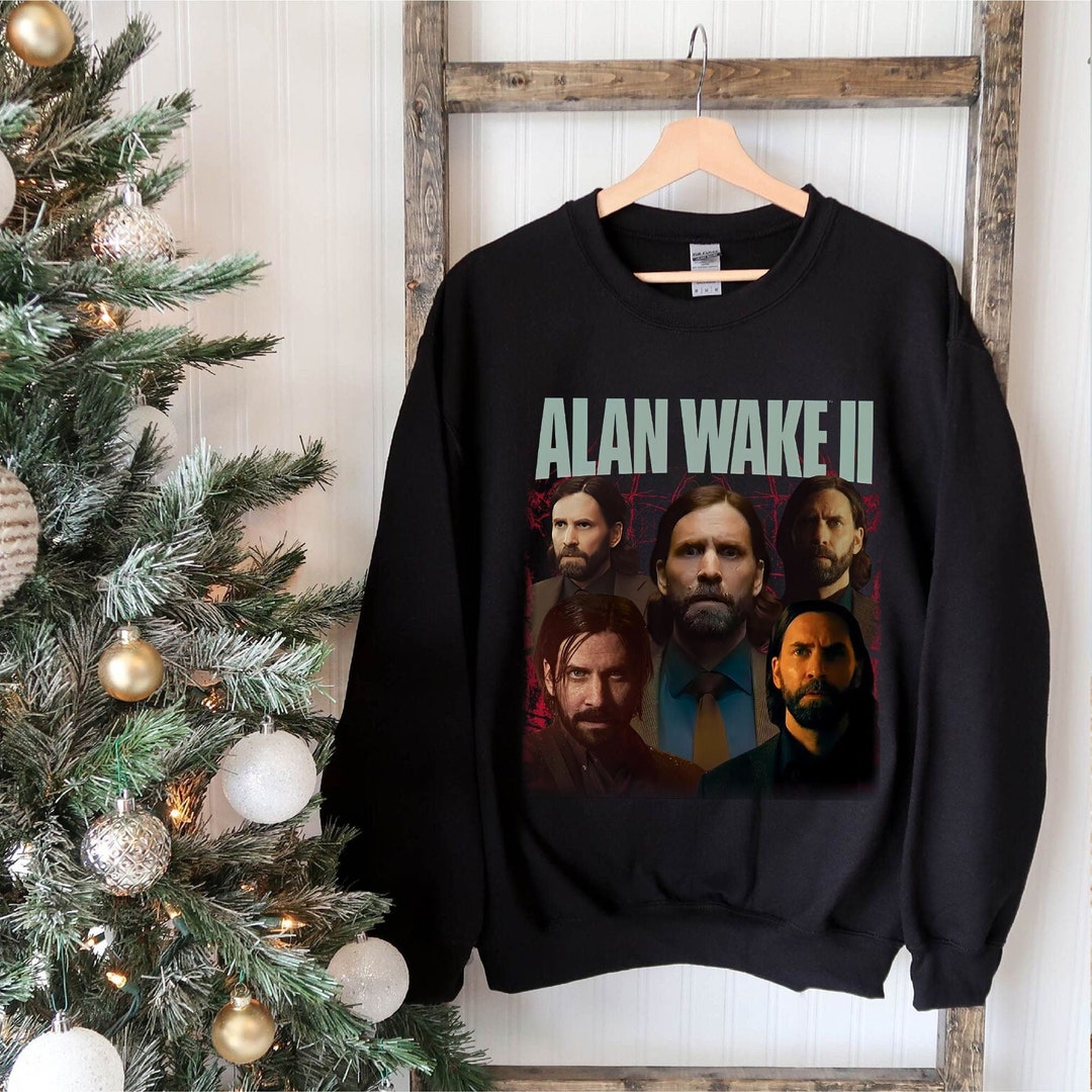 Alan Wake 2 Retro Bootleg Shirt Alan Wake Character Shirt - Etsy