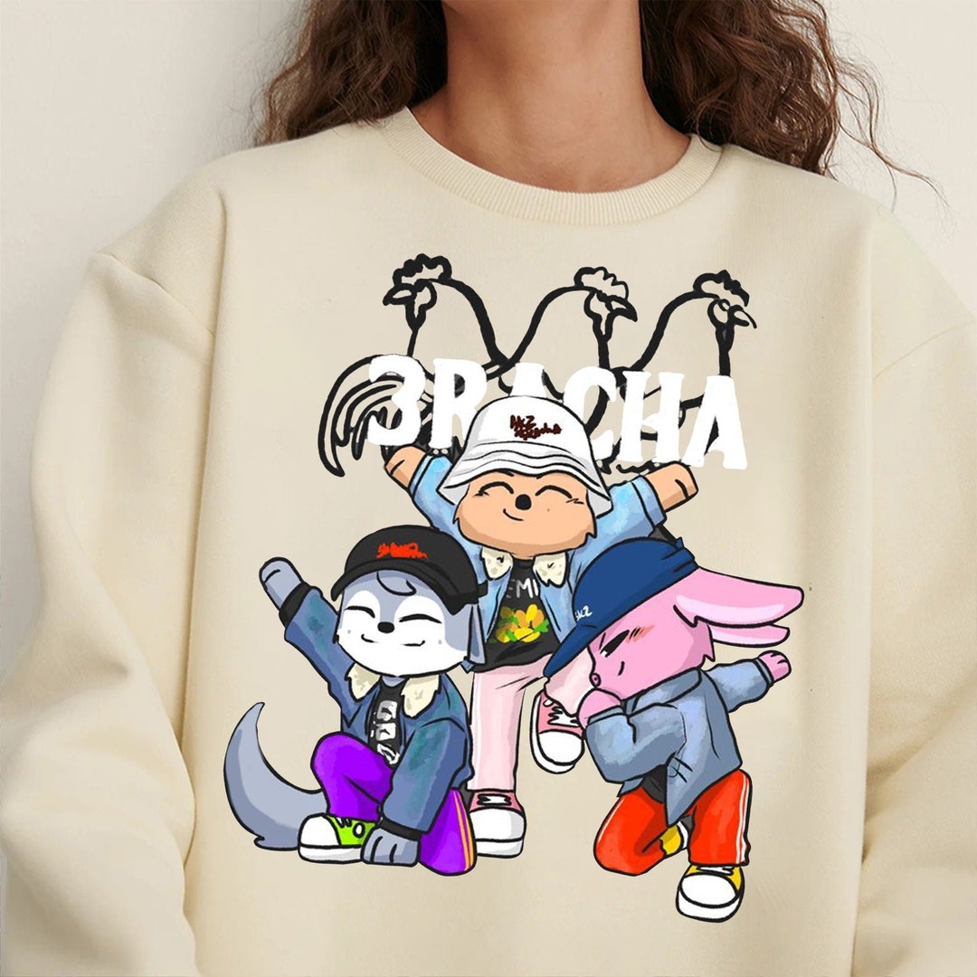 3racha Stray Kids Fanart Shirt Stray Kids Skzoo Sweatshirt - Etsy