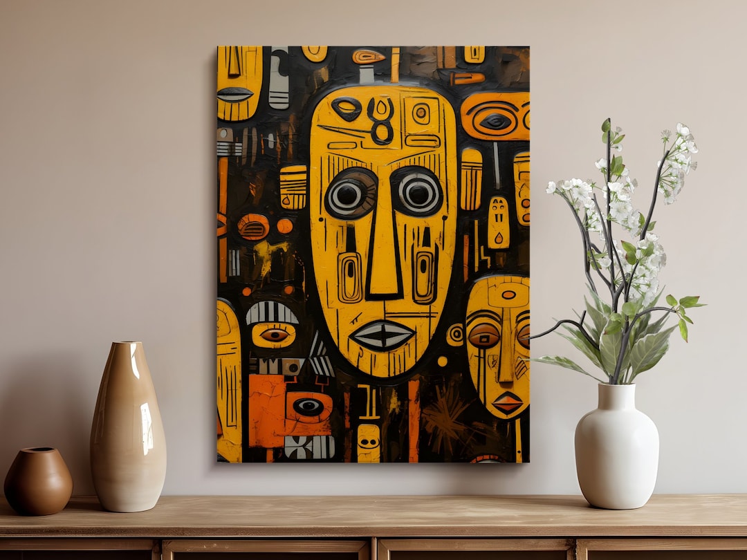 Abstract Igbo Art Igbo Mask Wall Art Print Ibo Culture - Etsy