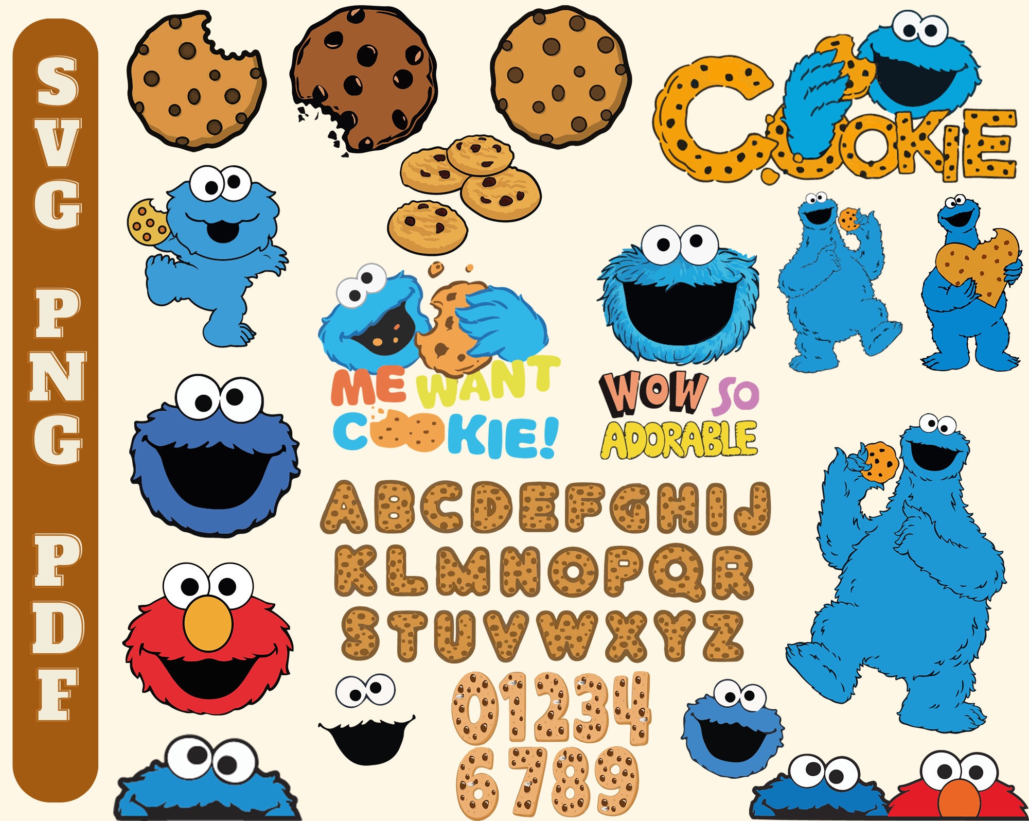 Cookie Monster Logo