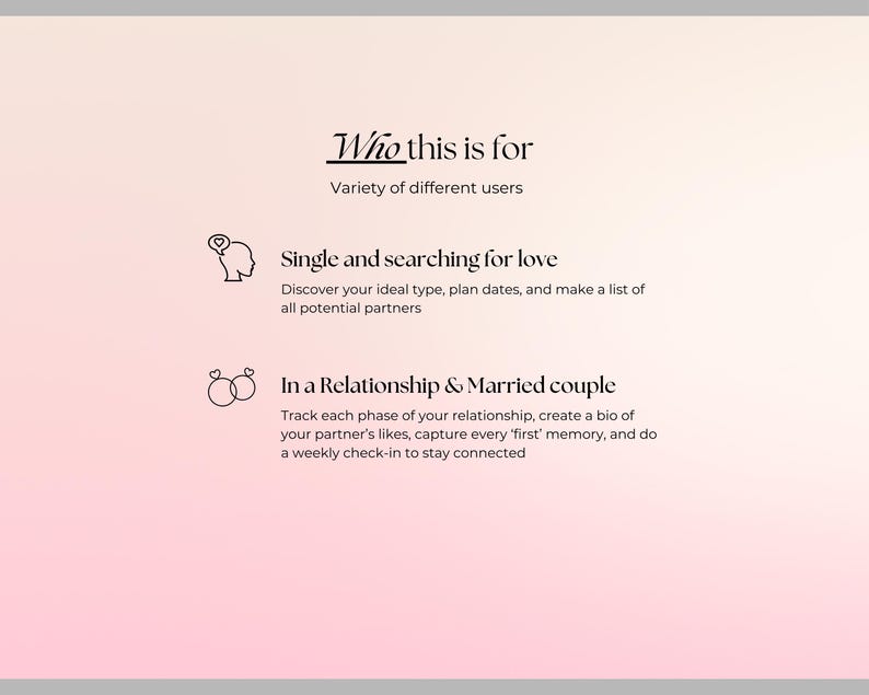 Notion Relationship Planner, Love Life Planner, Dating Planner, Couple ...