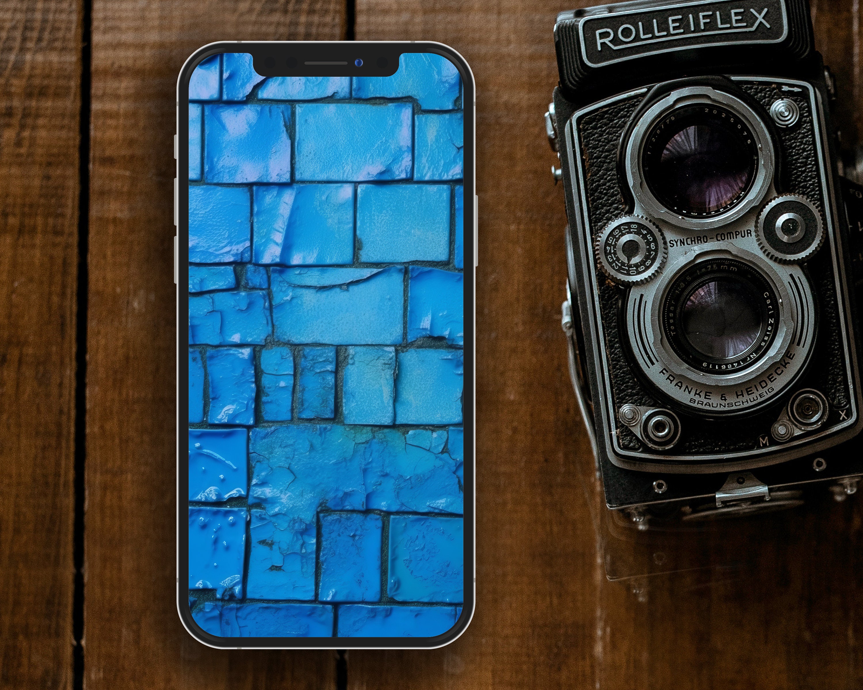 Blue Aesthetic Phone Wallpaper, Abstract Art Wallpaper, Phone ...