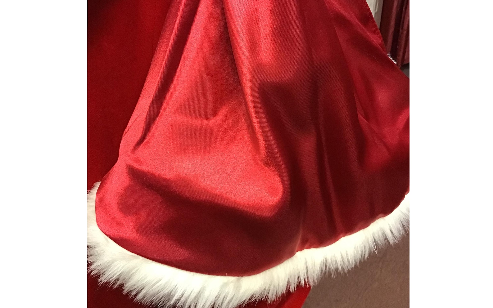 Santa Claus Long Coat , Santa Long Coat , Santa Claus Costume , Father ...