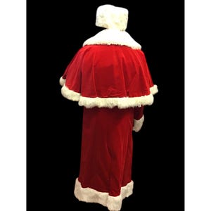 Santa Claus Long Coat , Santa Long Coat , Santa Claus Costume , Father ...