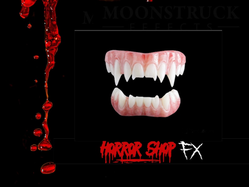 Realistic Werewolf Fangs: Custom Fit Profx Teeth - Etsy