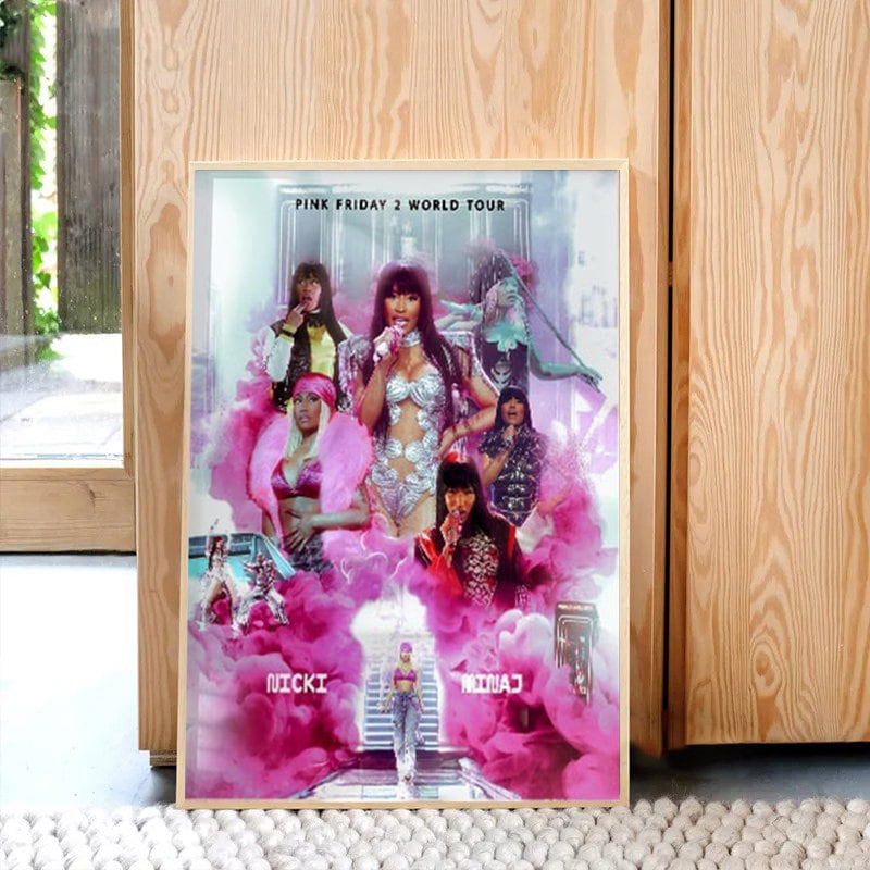 Nicki Minaj Pink Friday 2 World Tour Poster, No Frame sold by Narrow ...