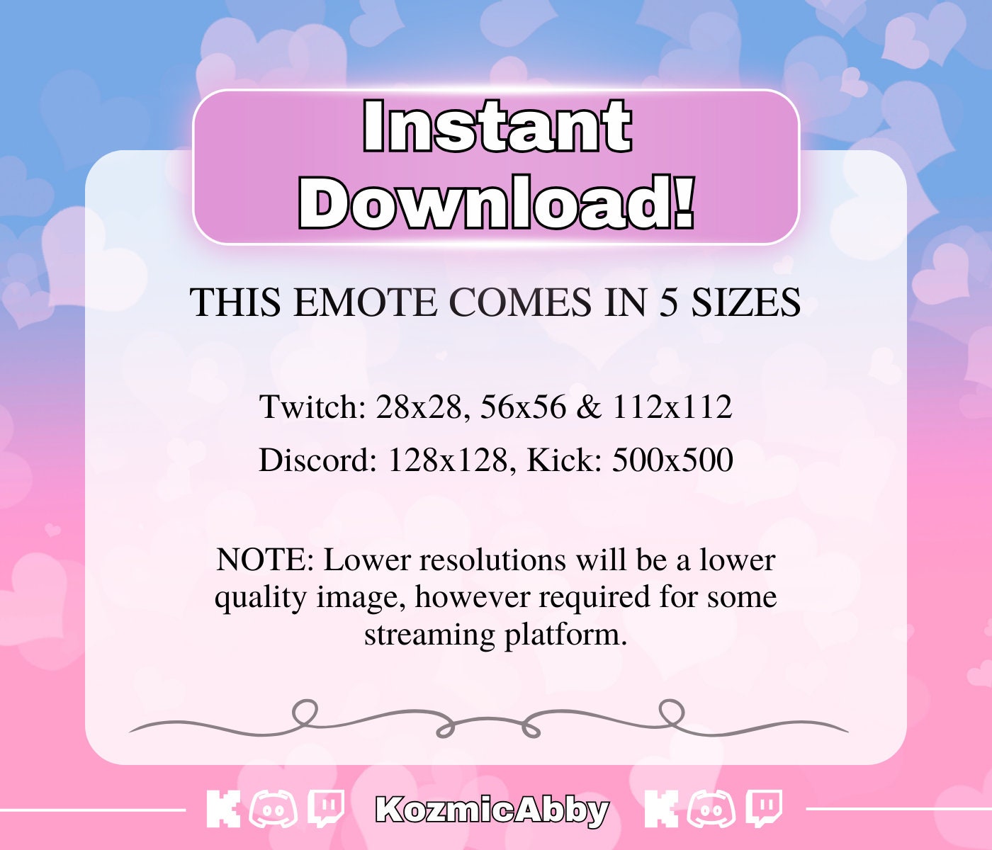 Pink Chibi Cupid Laugh Emote, Twitch Single Pink Emote, Streaming Sub ...