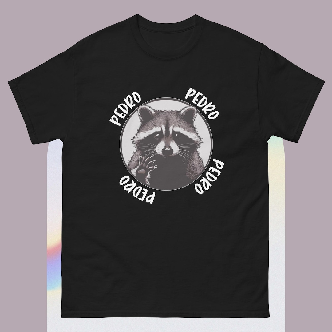 Pedro Dancing Raccoon Pedro Pedro Dancing Raccoon Meme T-shirt - Etsy