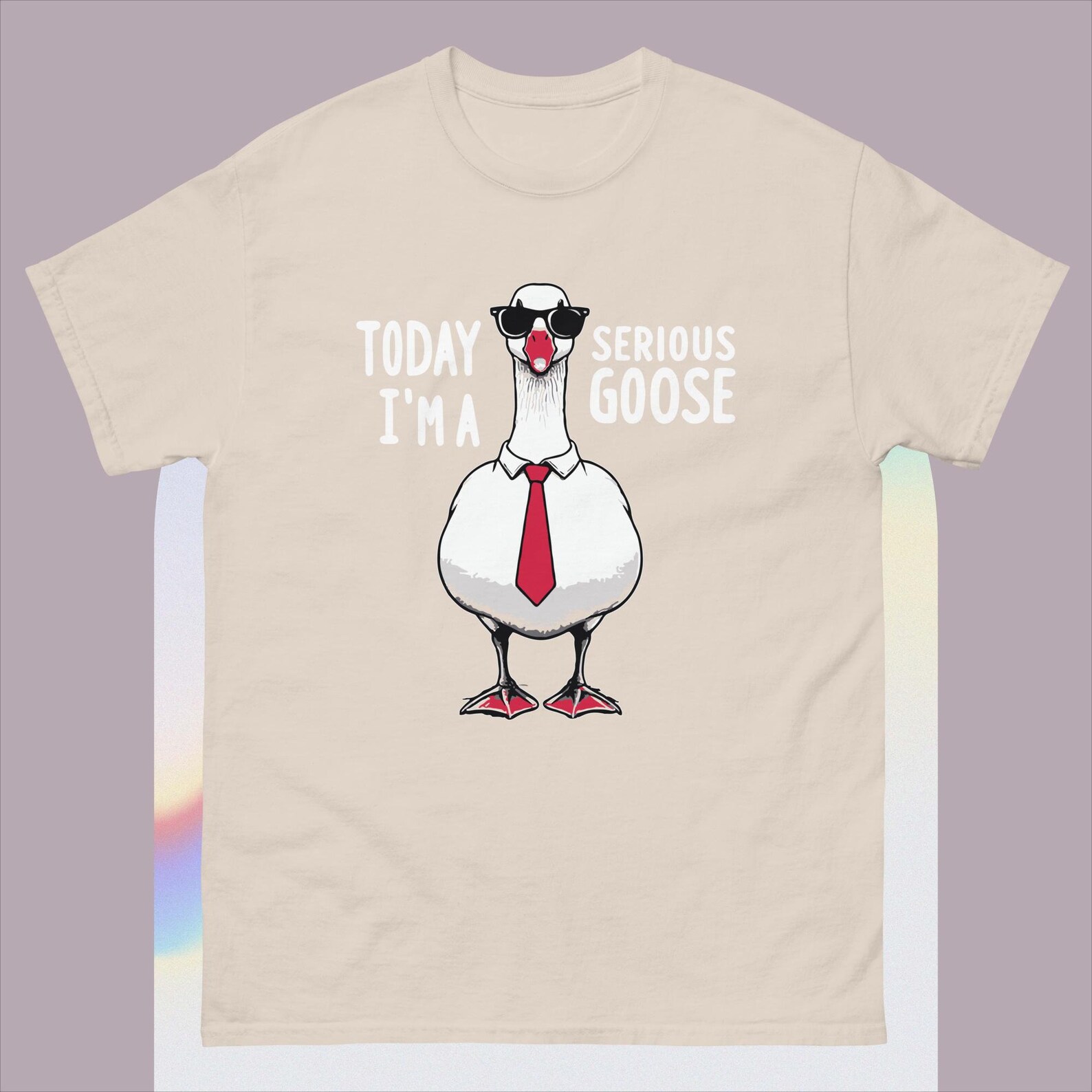 Today I'm A Serious Goose Silly Goose Cute Funny T-shirt - Etsy