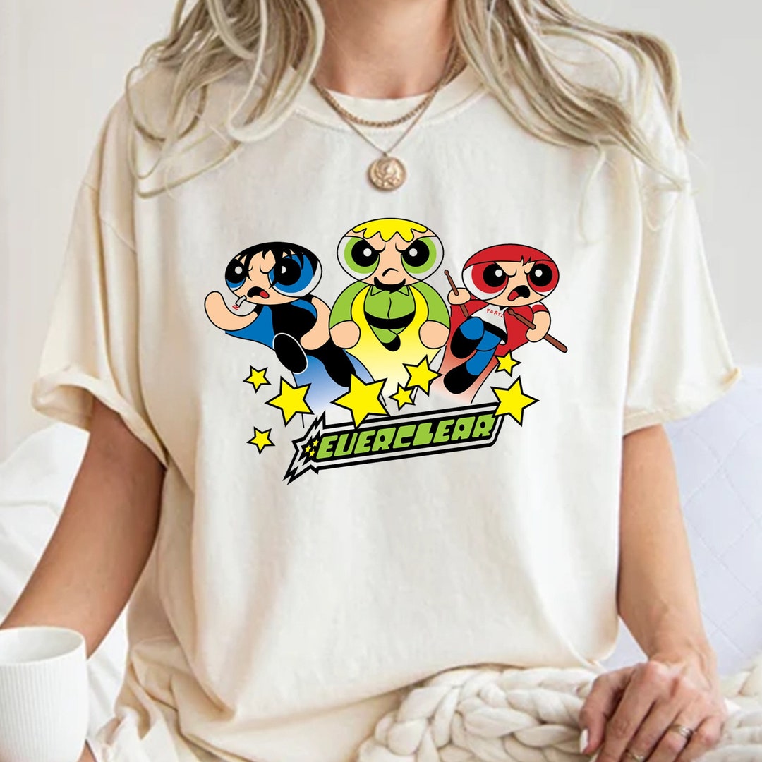 Everclear Band Powerpuff Shirt Everclear T-shirt Everclear - Etsy