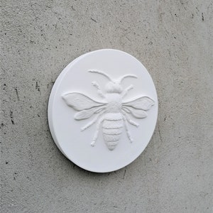 Honey Bee Plaster Decorative Round Tile/ Gypsum Bass Relief/ Relief ...