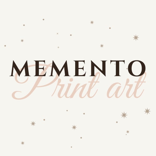 MementoPrintArt - Etsy France