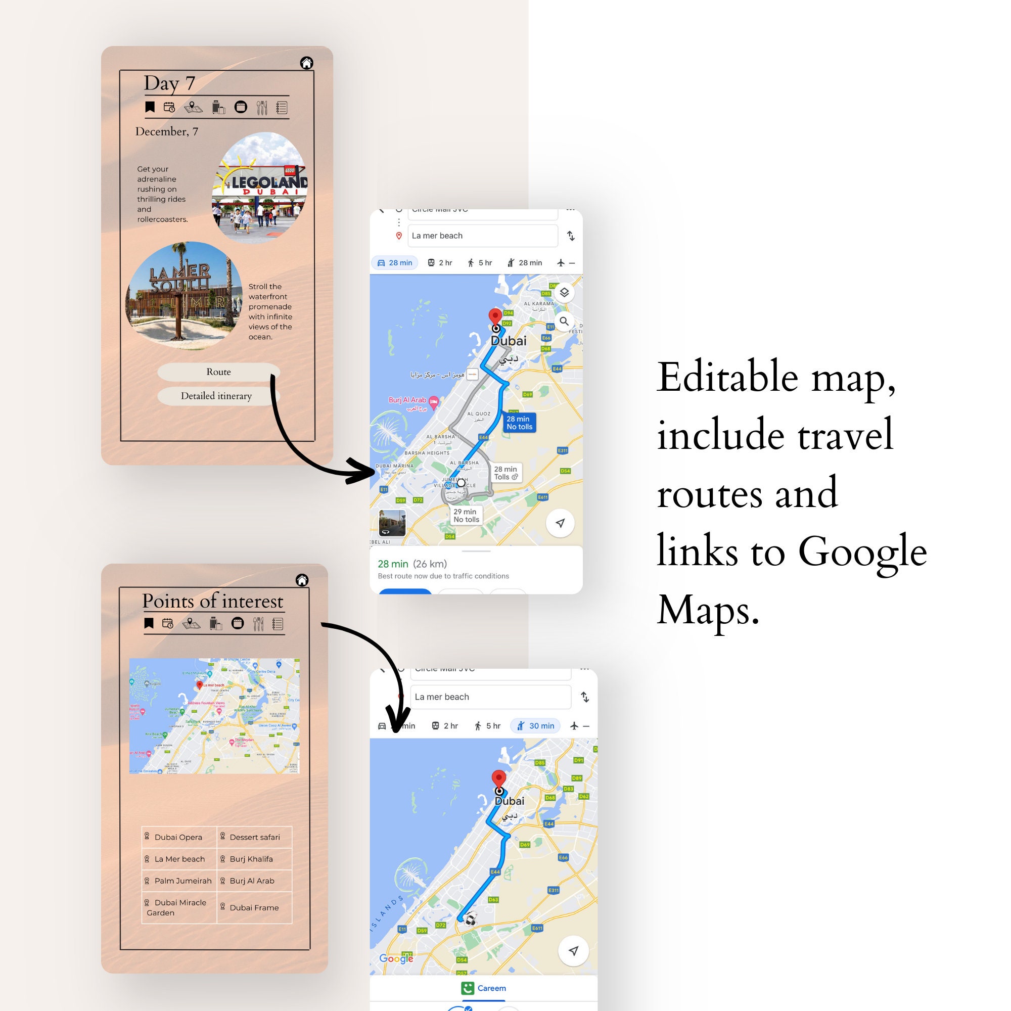 Dubai Planner Palm Dubai Mall Shopping Dubai Jumeirah Burj Al Arab ...