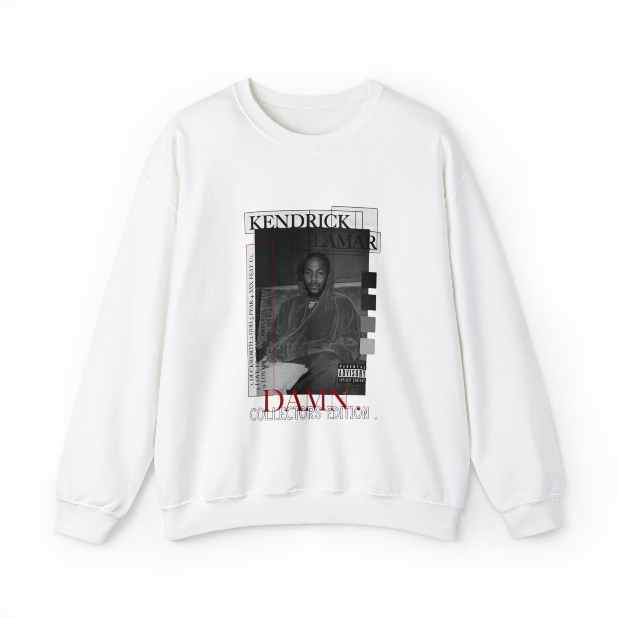Kendrick Lamar DAMN Collectors Edition Sweatshirt DAMN Album - Etsy