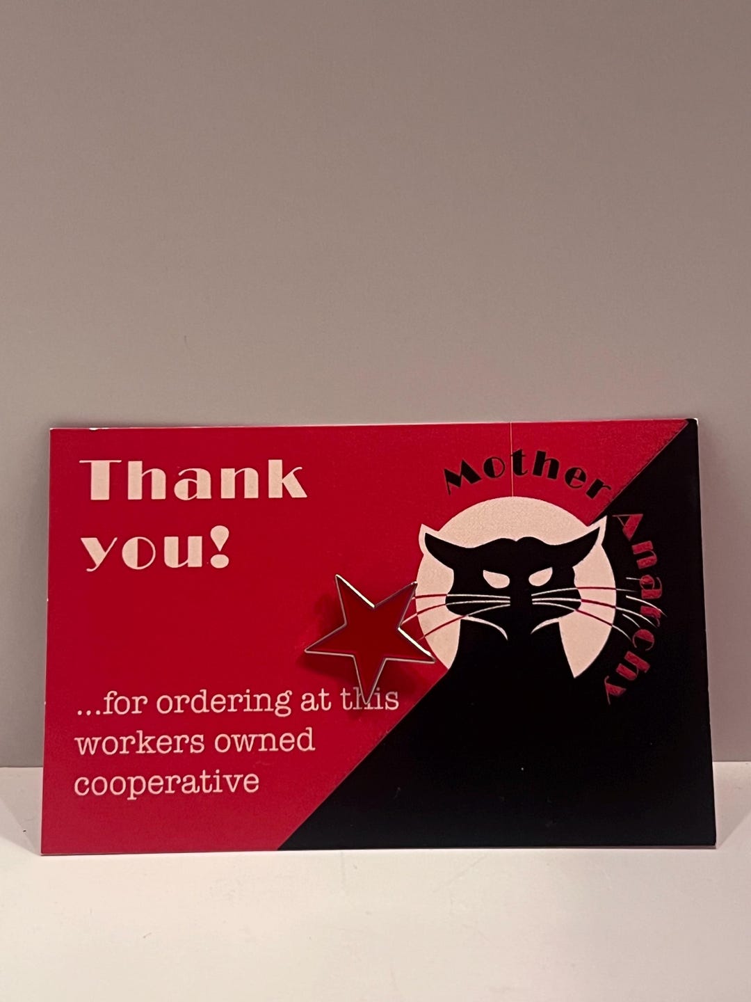 Star Pin Anarchist Star Pin Anarchy Pin Anarcho-communist Pin Backpack ...