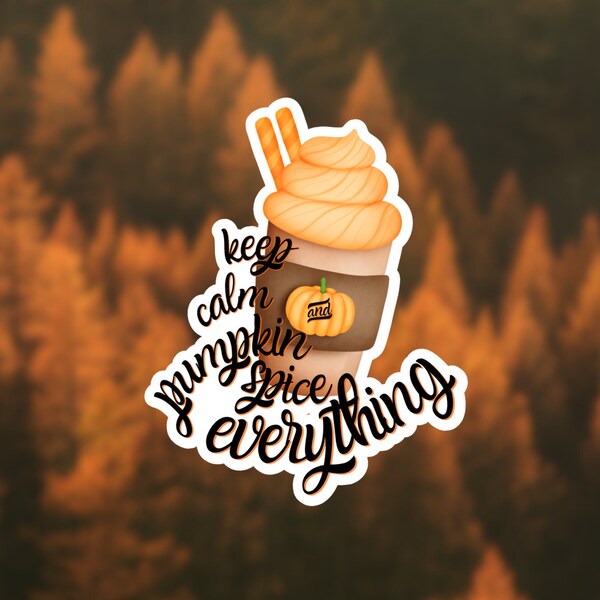 Keep Calm Decal - Etsy