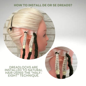 Red Dreadlocks, Burgundy Double Ended Dreads, Fake Dreads, Ruby Dreads ...