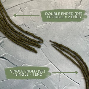 Red Dreadlocks, Burgundy Double Ended Dreads, Fake Dreads, Ruby Dreads ...