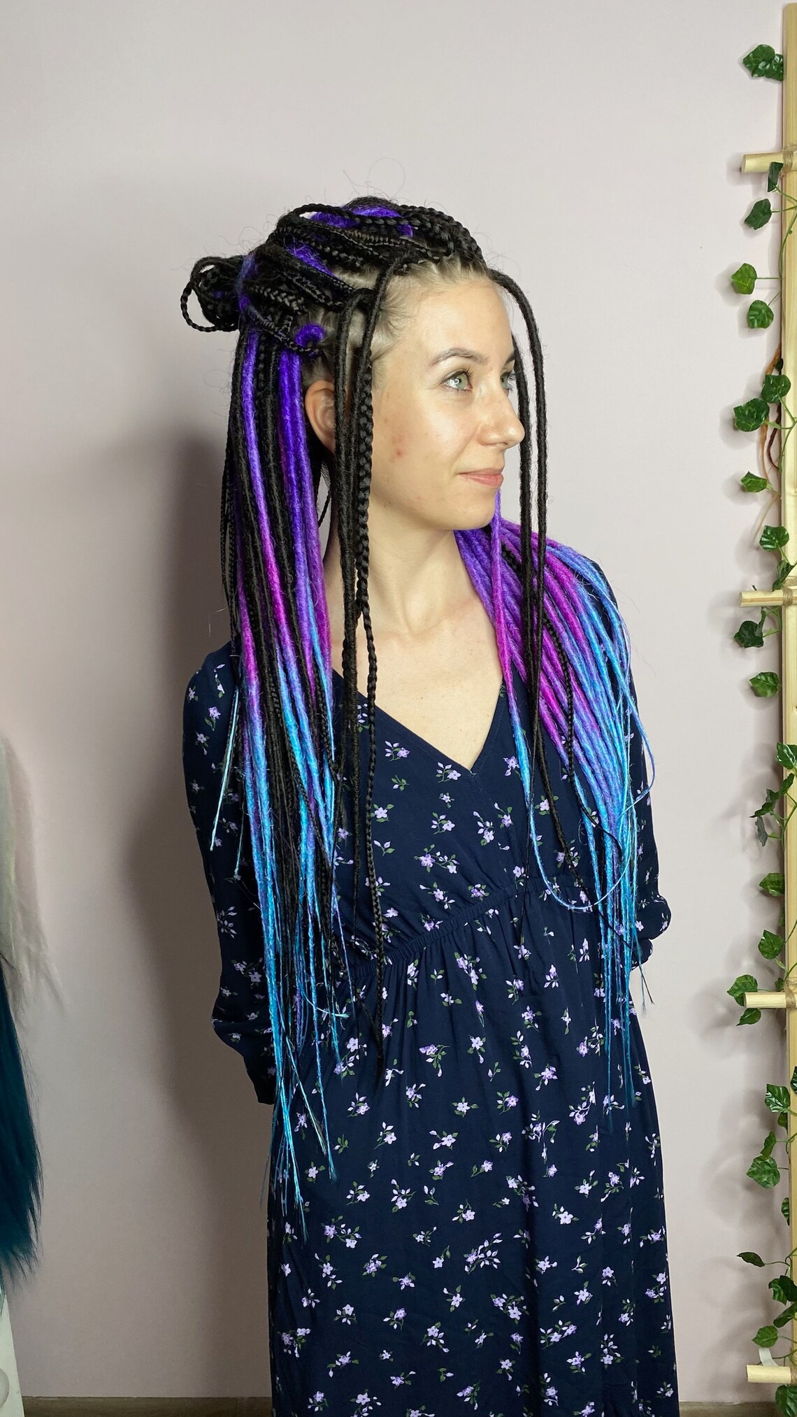 Custom Soft Dreadlock Extensions, Boho Smooth Dreads, DE and SE ...