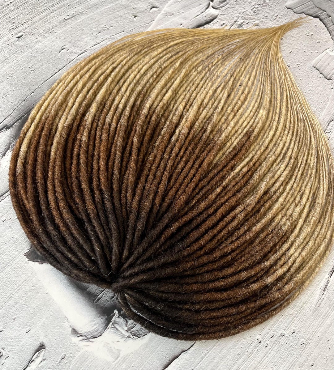 Classic Smooth Dreadlocks, Soft Dreads in Natural Colors, Dreadlocks ...