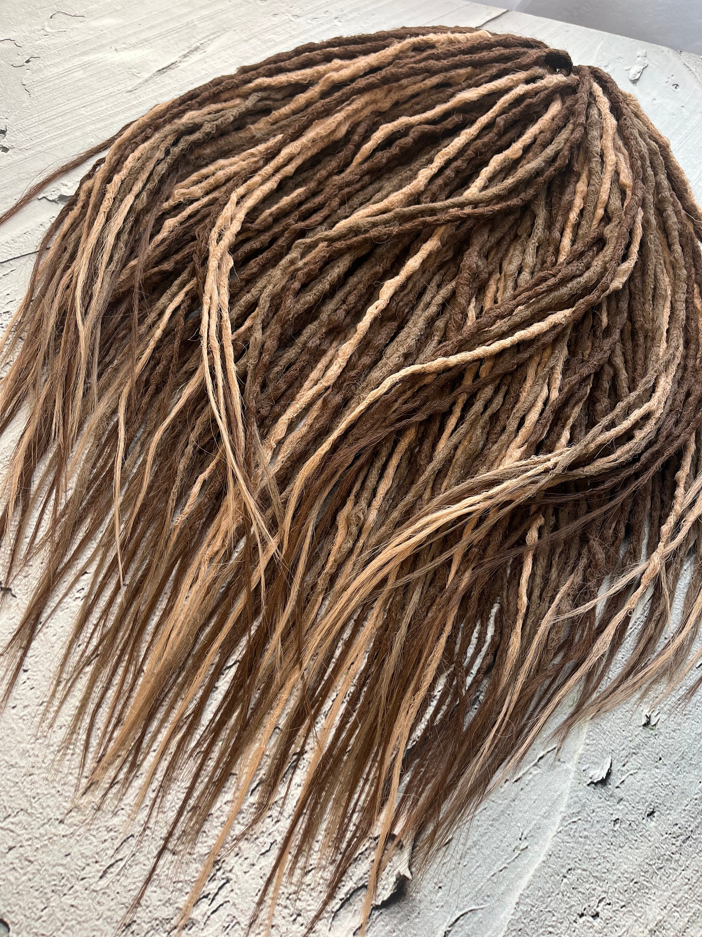Micro Dreadlock Extensions Microdreads Crochet Braid in Synthetic ...