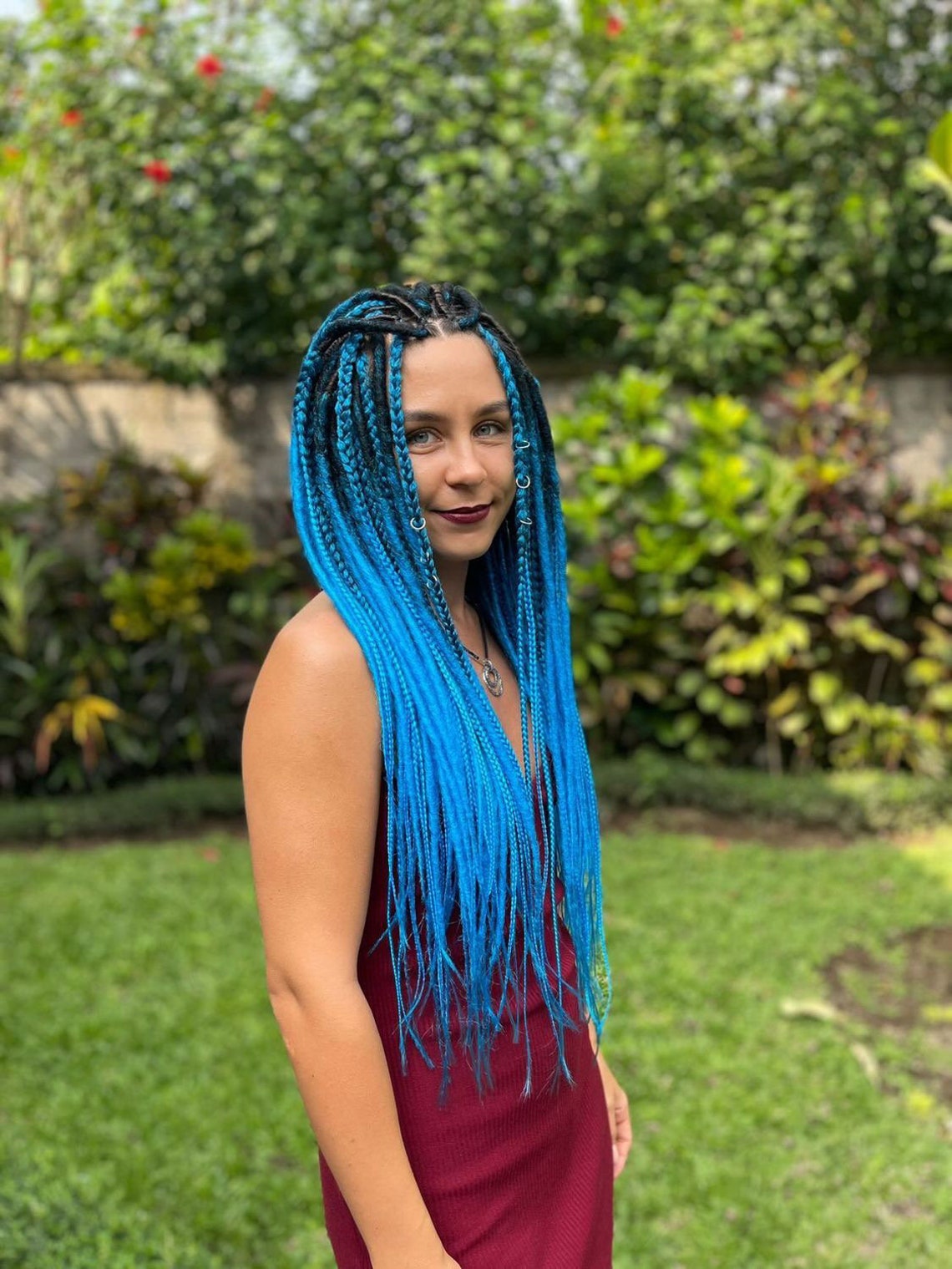 Custom Soft Dreadlock Extensions, Boho Smooth Dreads, DE and SE ...