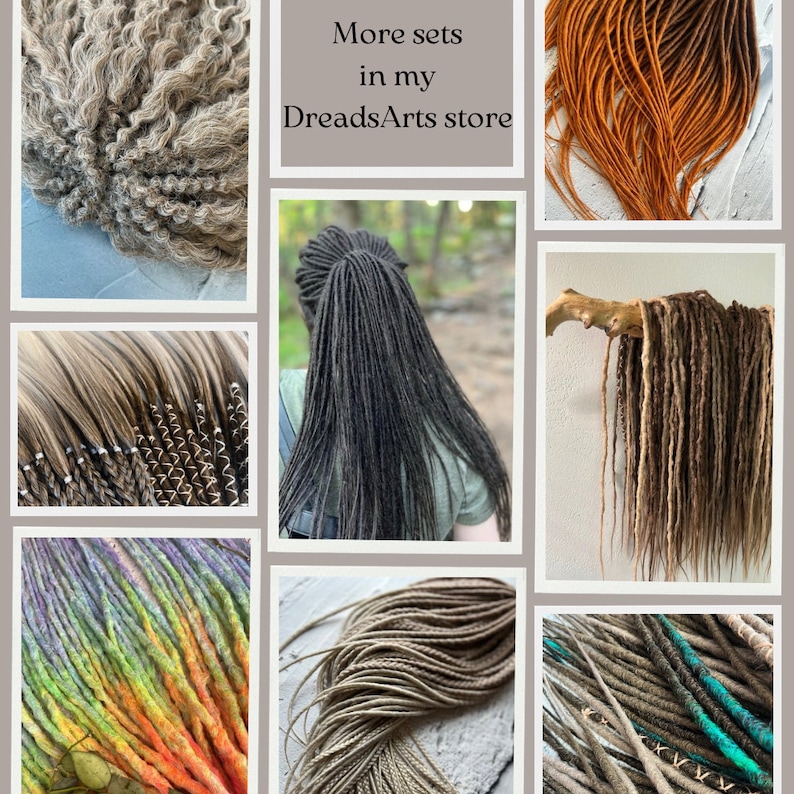 Synthetic Dreads Dreadlock Extensions Burgundy Double Ended Dreads Dark ...