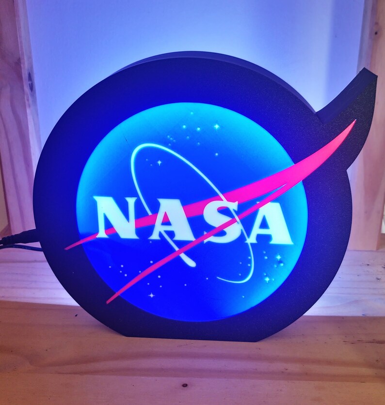 NASA Lamp 3d STL File - Etsy