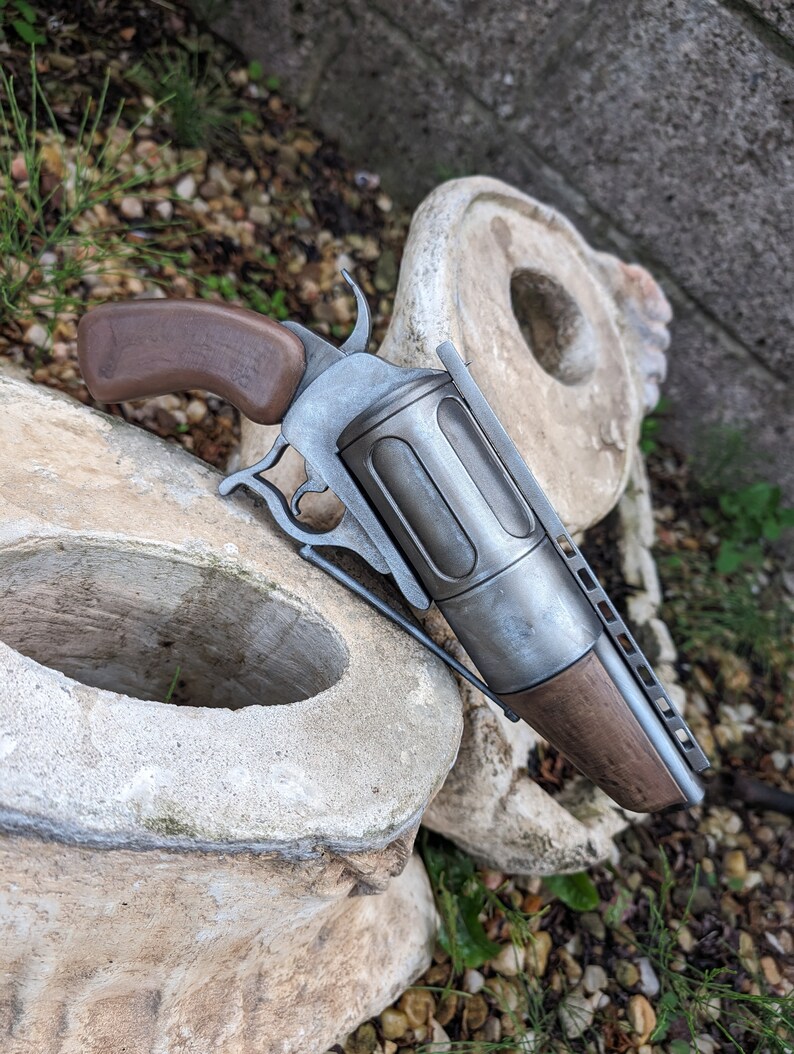 Fallout TV Ghoul Revolver Prop STL Easy Print - Etsy