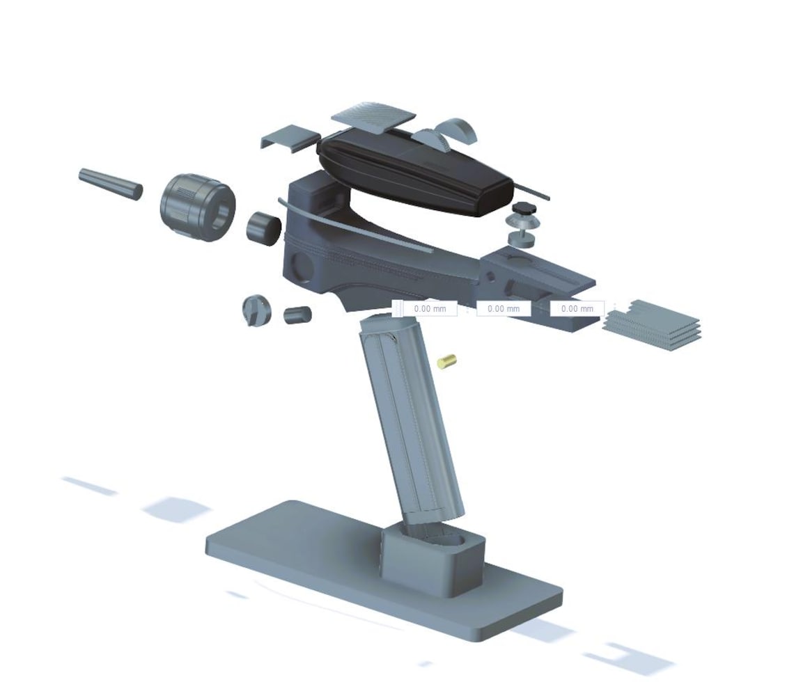 Star Trek TOS Phaser Stl File for 3D Printing - Etsy