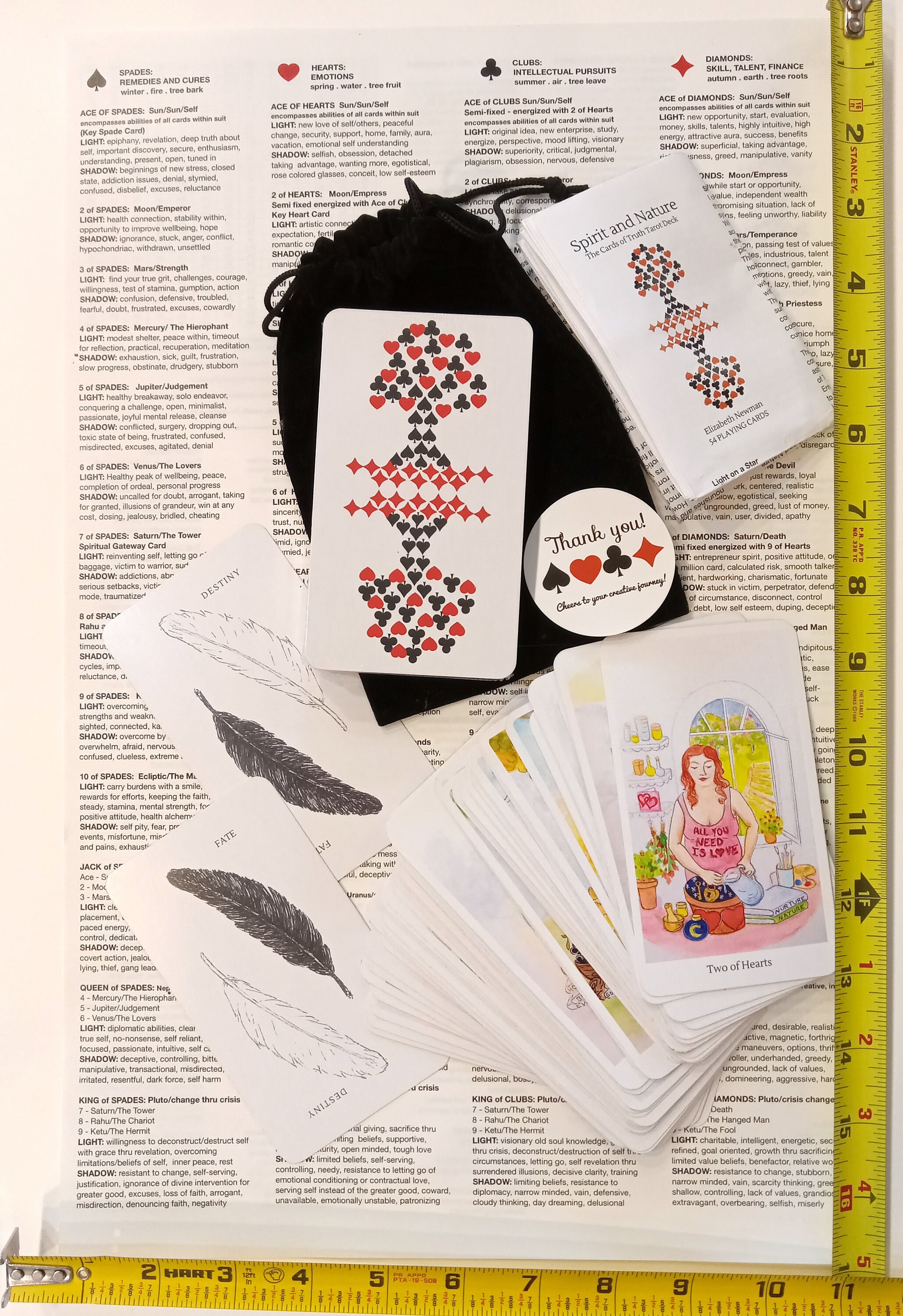 Spirit and Nature Cartomancy Deck - Etsy