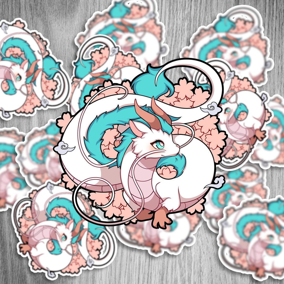Haku Anime Sticker From Spirited Away - Etsy