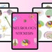 28 NEUROLOGY STICKERS for Medicine Students. All the Basic Stickers for ...