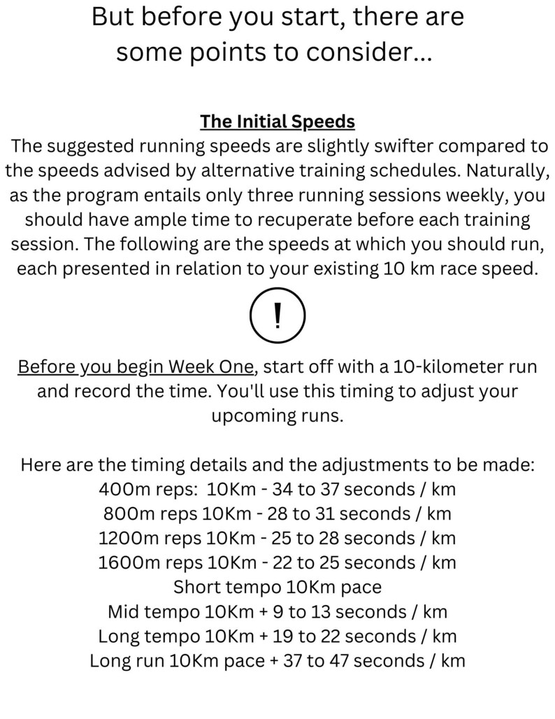Your 3-day Marathon Plan, Running Plan, Marathon Plan, How to Plan a ...