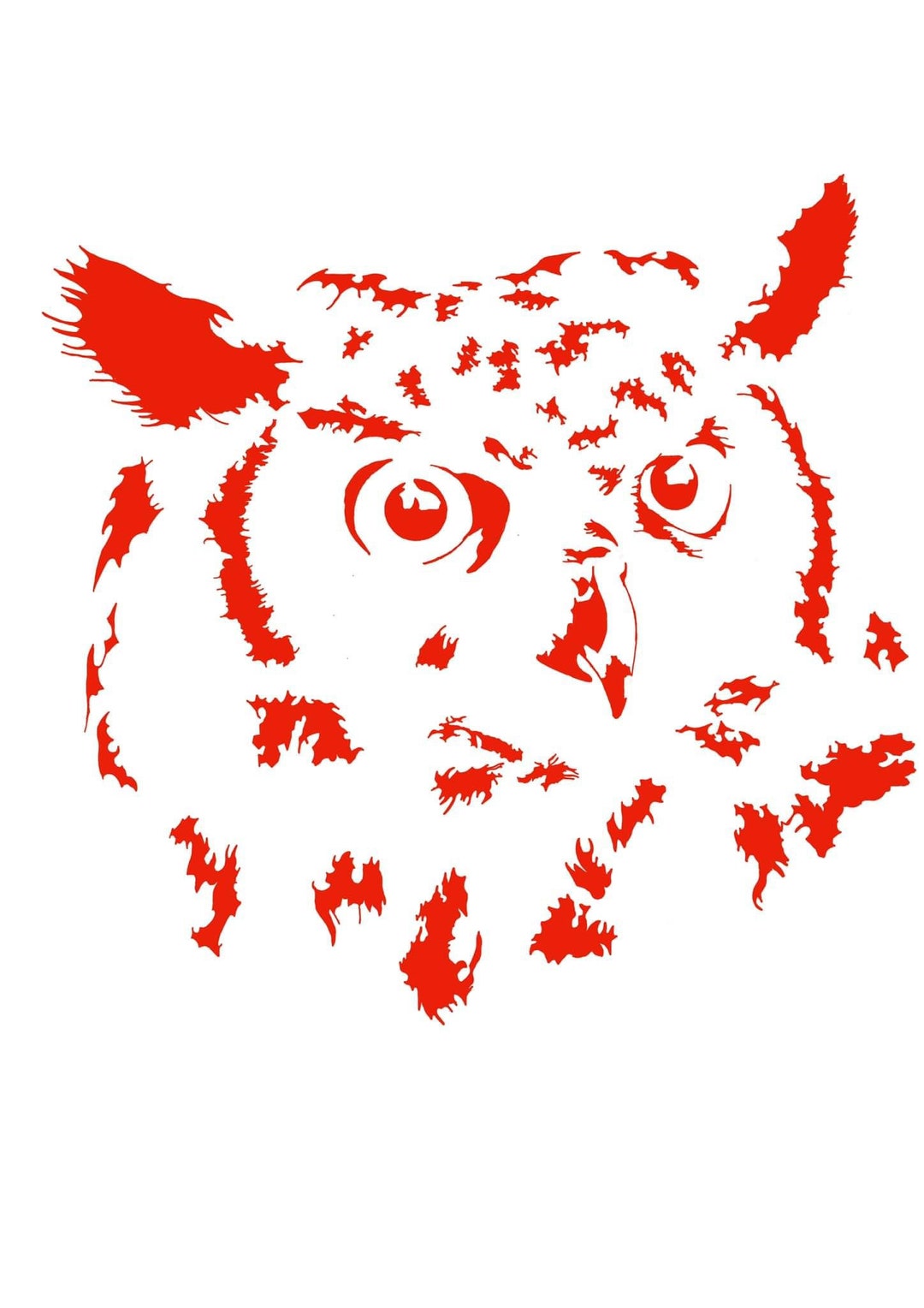 Owl Scroll Saw Pattern - Etsy