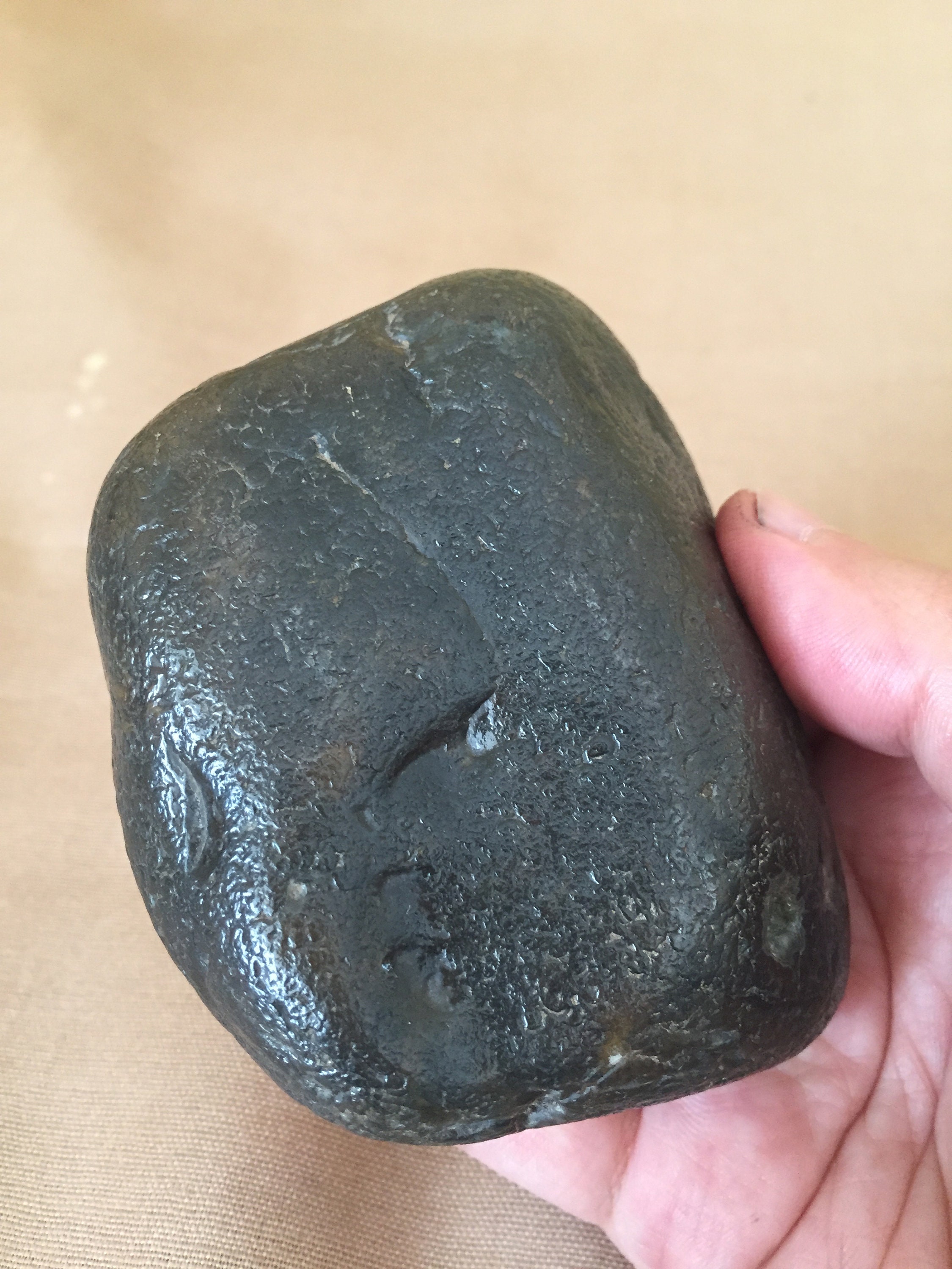 Rough Black Diamond - 1728 Ct Raw Carbonado Gemstone for Artisan ...