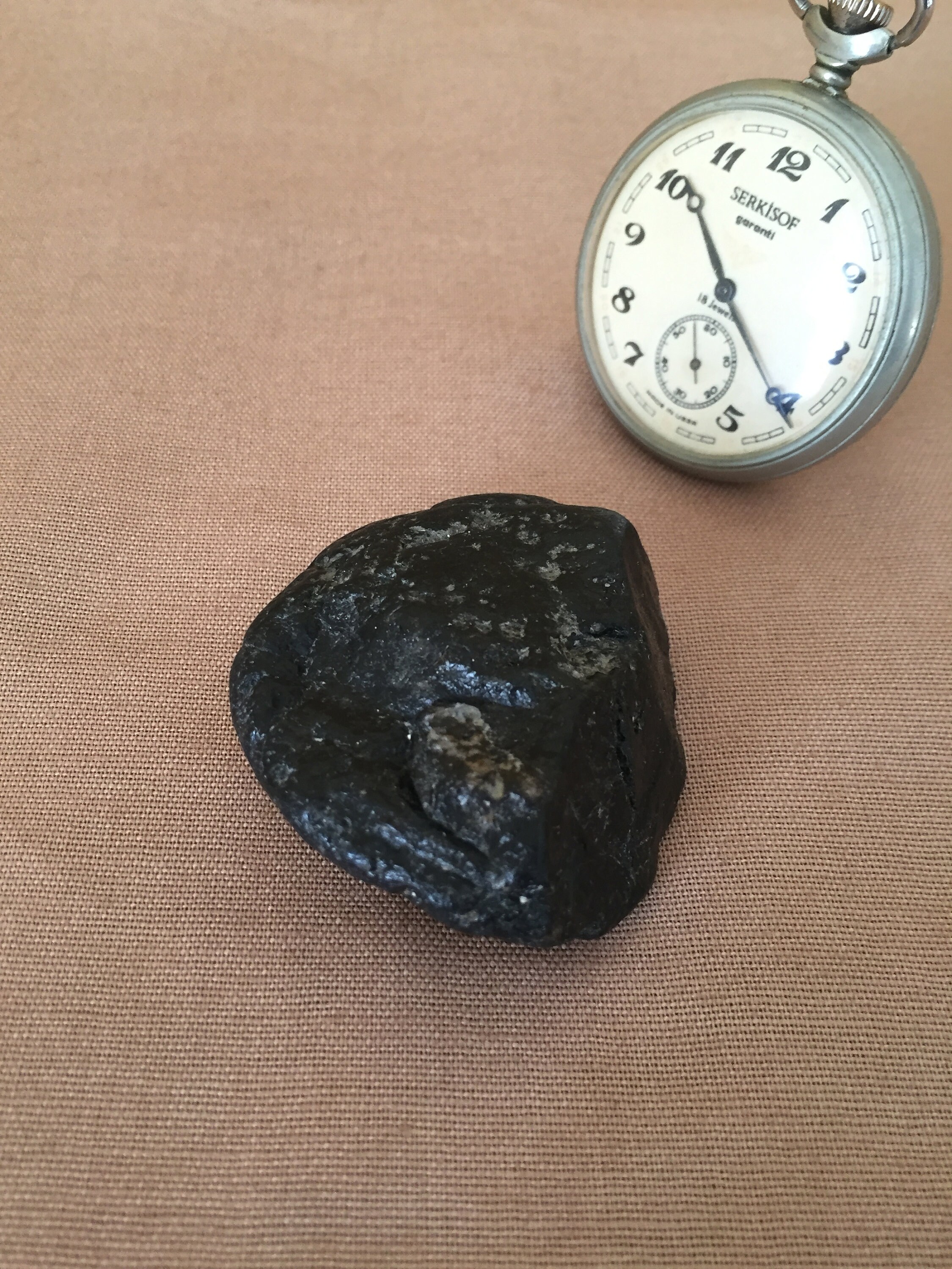 Raw Meteorite Stone 463.5 Ct, Authentic Iron Meteorite Rough for Cosmic ...