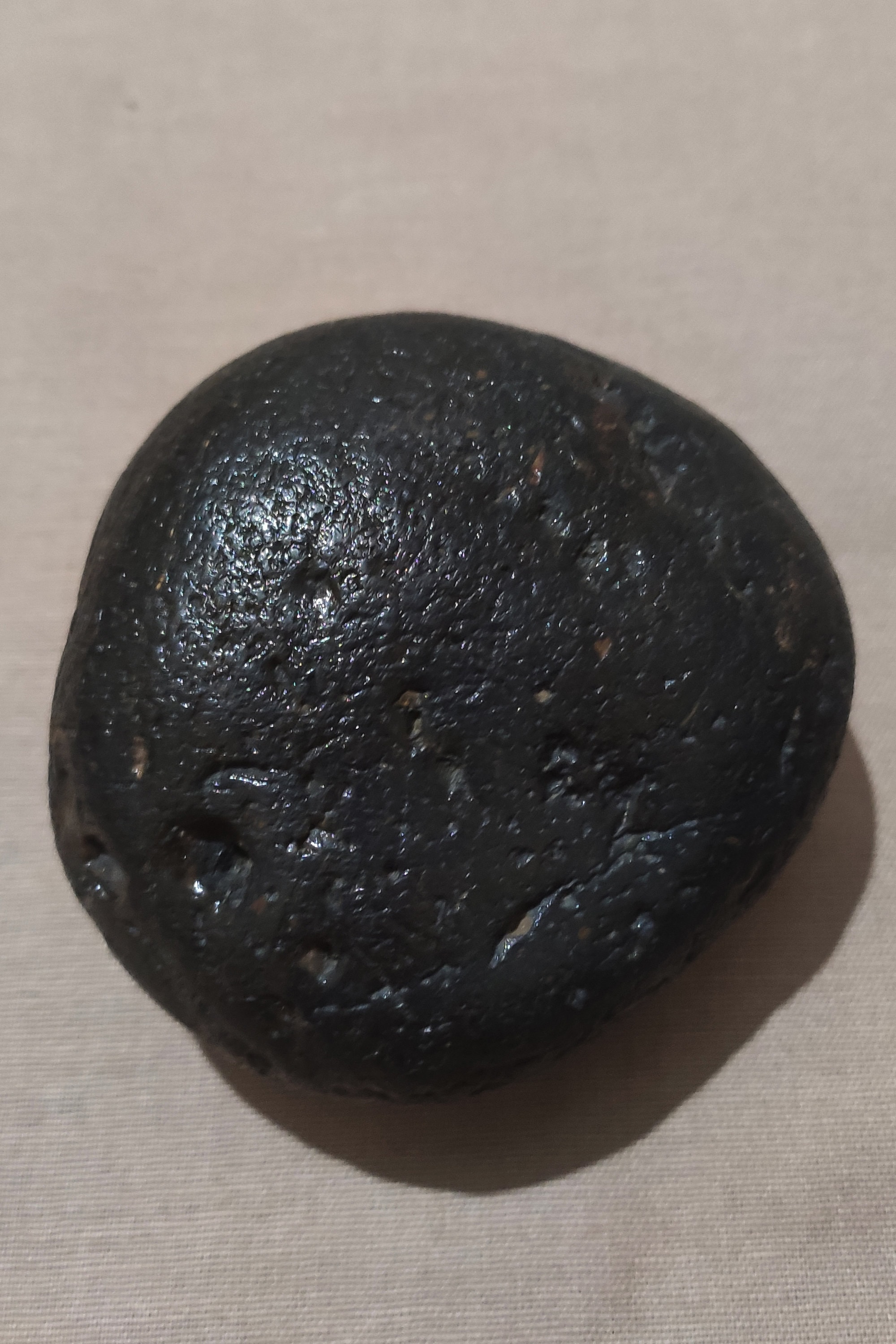 Raw Carbonado Black Diamond - 2860.5 Ct Rustic Uncut Gem for Unique ...