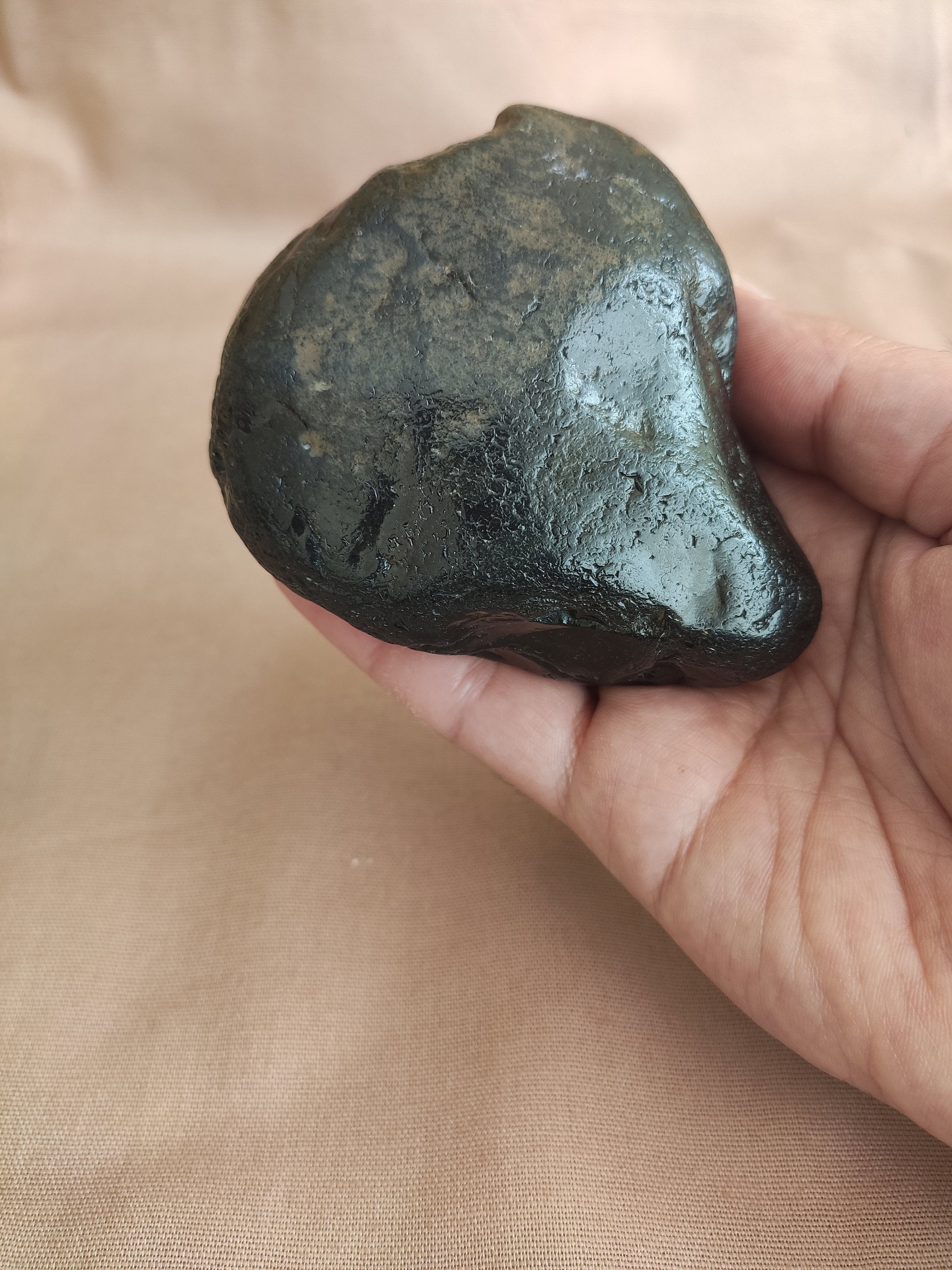 Rough Black Diamond - 1741 Ct Uncut Gemstone, Perfect for Rustic ...