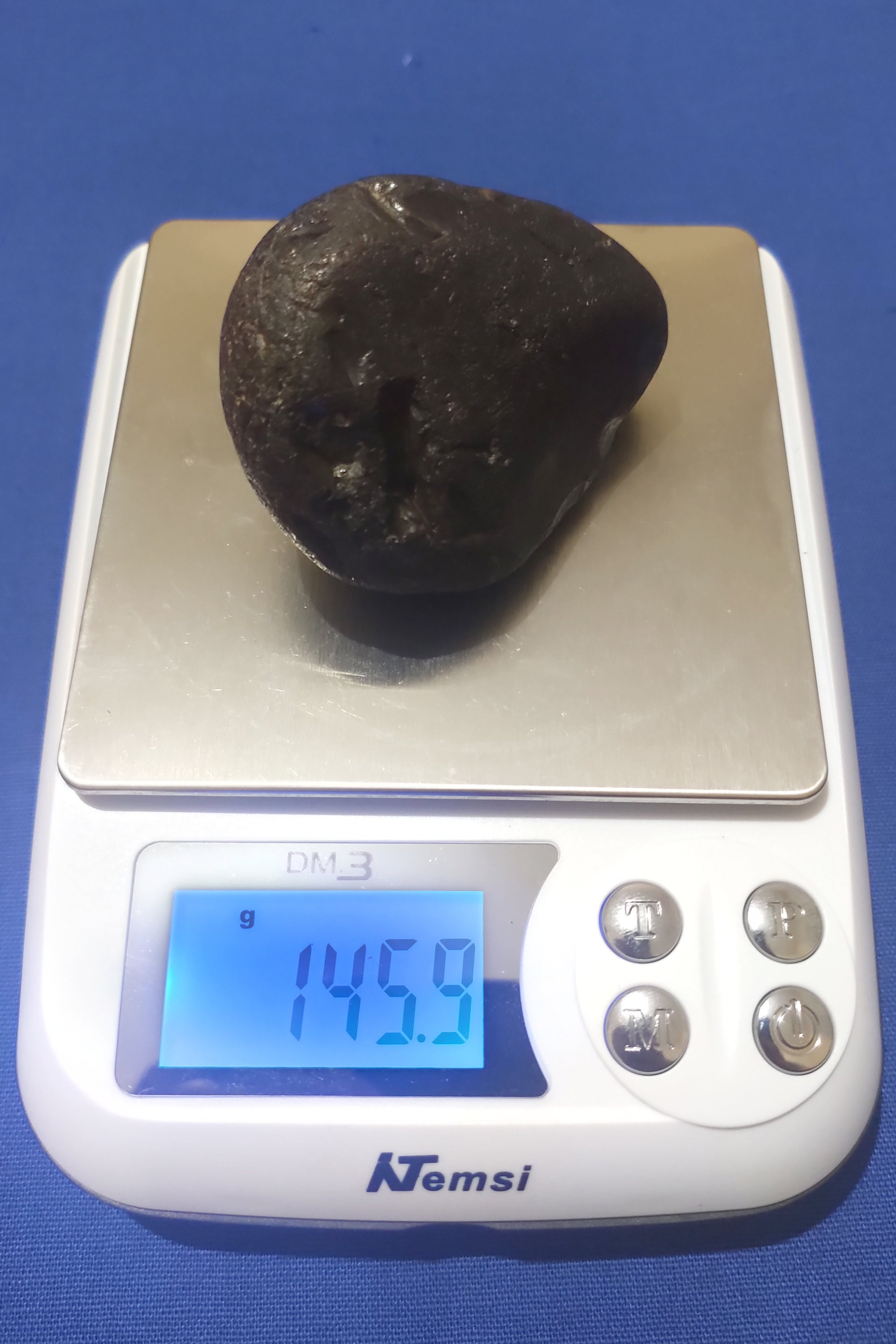 CARBONADO BLACK DIAMOND 729.5 Ct Raw Black Diamond Ring, Unique Rustic ...