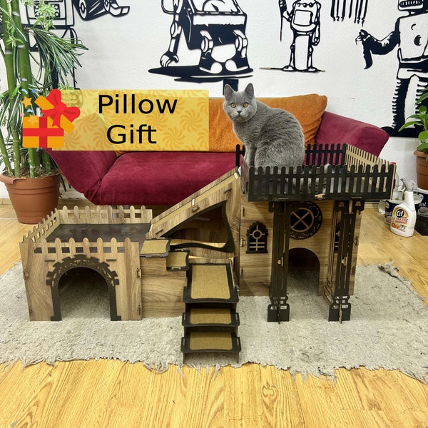 Modern Cat House - Etsy